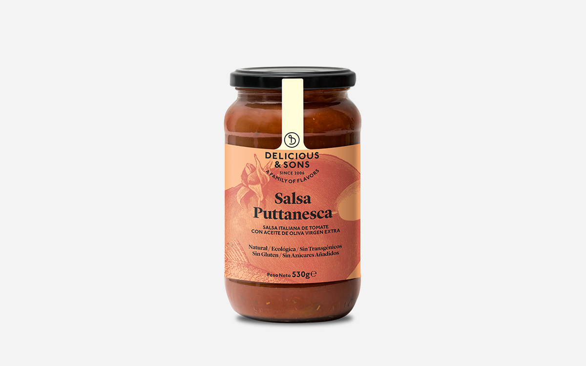 Salsa Puttanesca Ecológica - Delicious & Sons