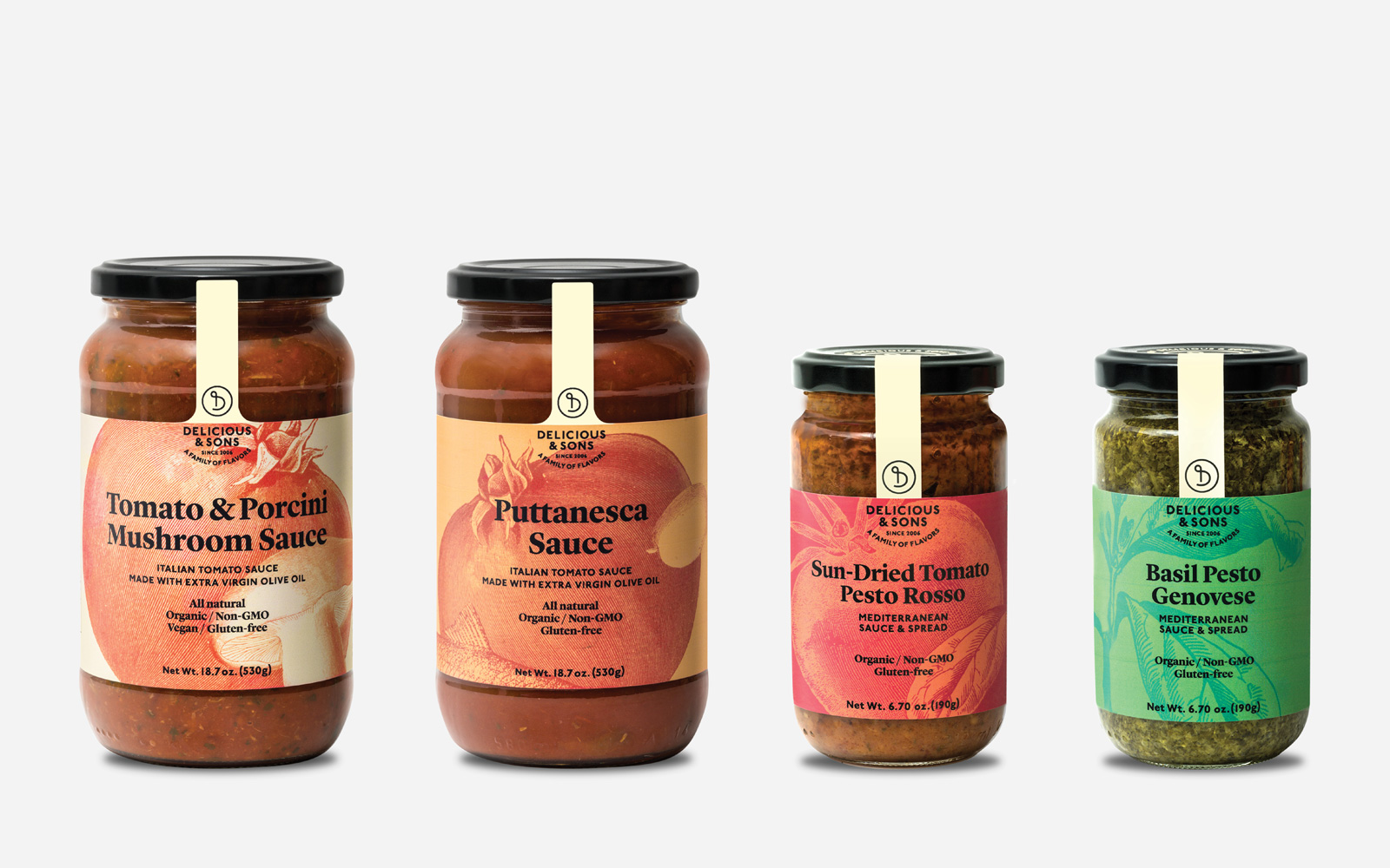 Italian pasta sauce sampler | Delicious & Sons