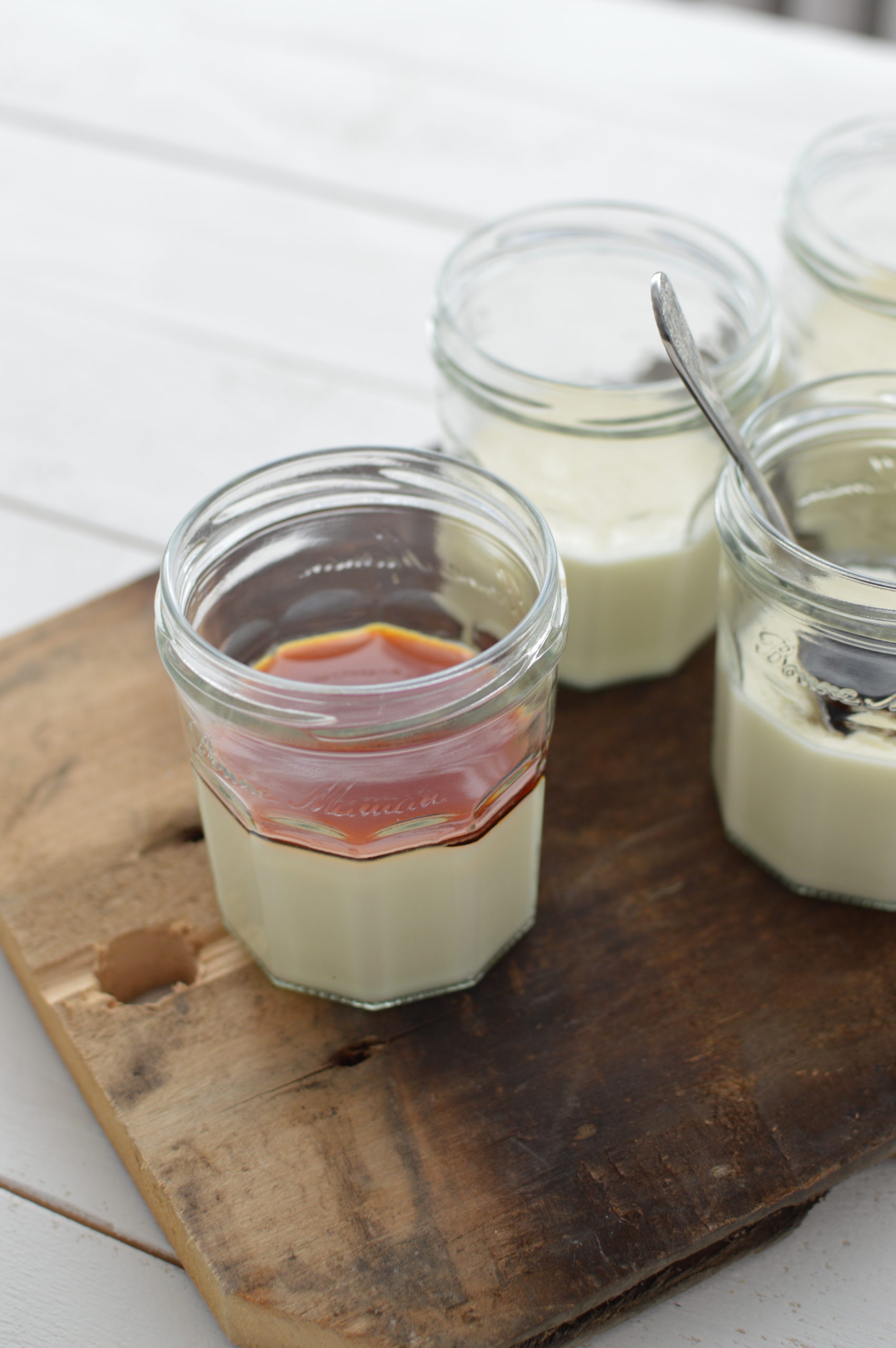 Cheese Flan with White Truffle Balsamic Glaze by Cristina Ferrer ...
